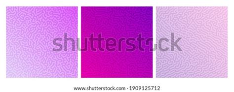 Set Three Colorful Turing Reaction Gradient Stock Vector Royalty Free 1909125712 Shutterstock