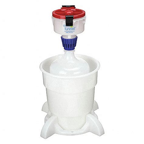 Cp California Pacific Lab Inc Embudo De Seguridadblanco450ml5dia