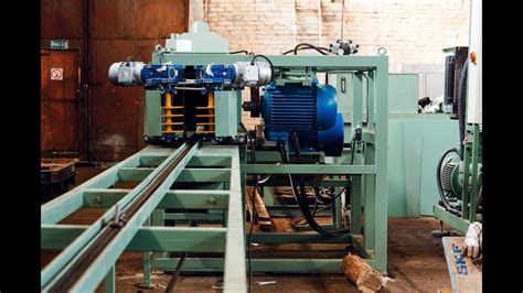 Брусовальный станок для тонкомера СРТ 320 Youtube