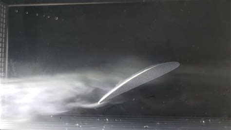 Wind Tunnel Test Airfoil 2 Youtube