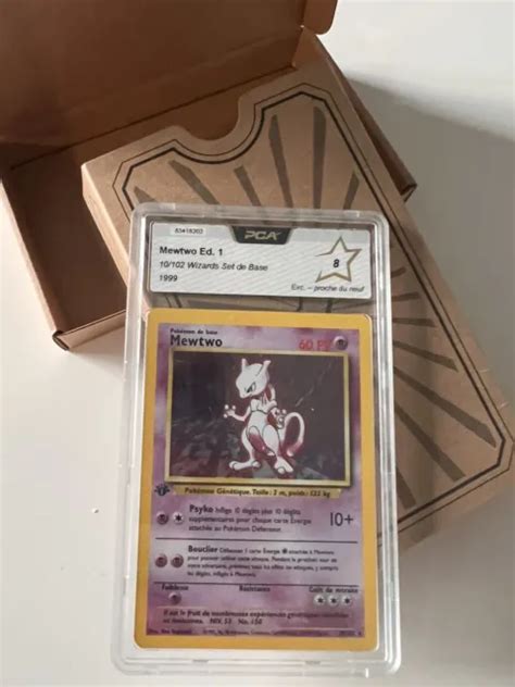 Carte Pokemon Mewtwo Set De Base Edition 1 Eur 48200 Picclick Fr