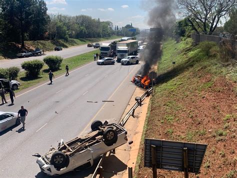 Newsflash N4 Highway Closed Following Pretoria Cash In Transit Heist