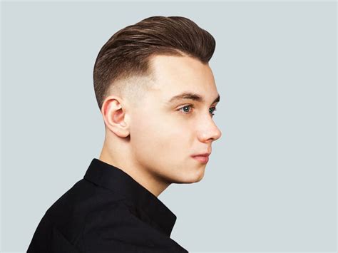 Short Pompadour Hairstyle Men