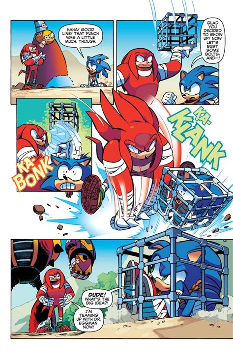 Preview Sonic Boom Script Ian Flynn Art Evan Stanley Rick Bryant Jack Sonic Funny