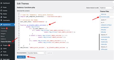 How To Disable WordPress Admin Notifications Ways