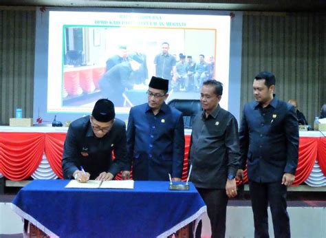 RAPBD Kepulauan Meranti 2023 Disahkan Bupati Perintahkan Jajaran