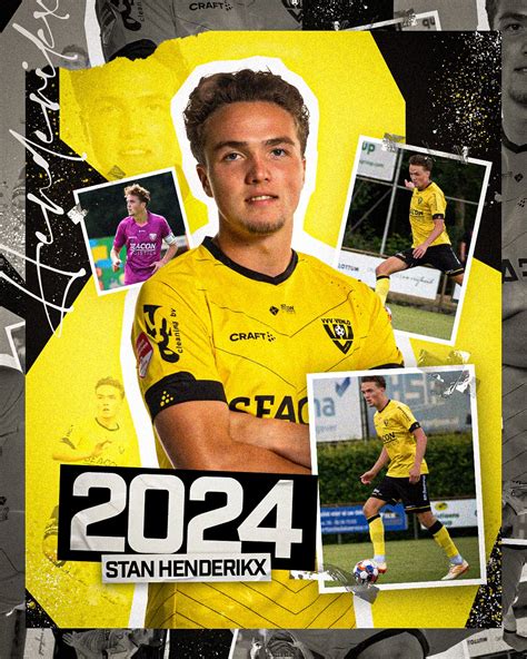 Henderikx Zet Handtekening Onder Eerste Contract Bij VVV Venlo VVV Venlo