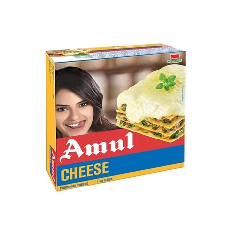 Amul Cheese Block 1kg G C AlimentaÇÃo S A