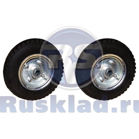 Колеса пневматические Ø200 мм (2шт) Ø200 купить от производителя Rusklad.