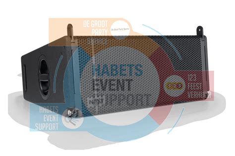 TOP NEXT Pro Audio Line Array LA X ACTIVE WAY Habets Event Support