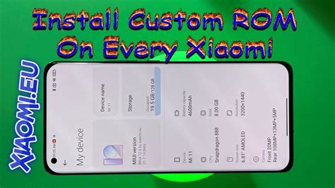Xiaomi Install Custom Rom Xiaomi Eu Full Guide Installation YouTube