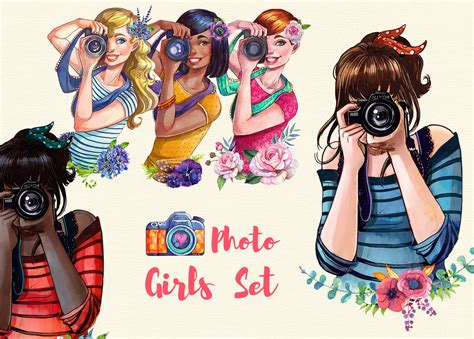 Photographer Camera Clipart
