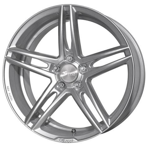 Литые диски Brock B33 R19 W8.5 PCD5x112 ET45 DIA66.6 (crystal silver ...