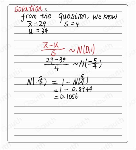 Solved On A Standardized Exam The Scores Are Normally Distributed