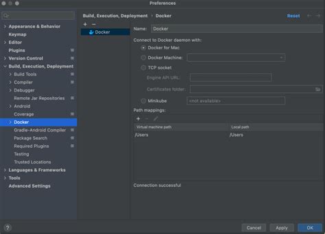 How To Connect Intellijs Docker Plugin To Docker Desktop Windows Stack Overflow