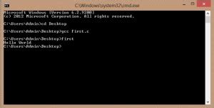 How To Run C And C Program In CMD