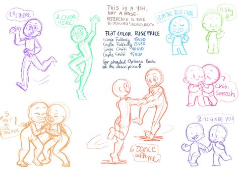 Ych Open All Those Poses By Leniproduction On Deviantart