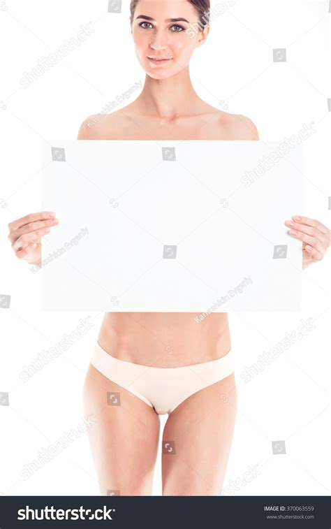 Sexy Naked Girl Poster Clean Skin Stock Photo Shutterstock