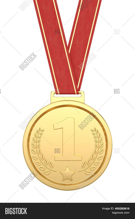 Gold Medals Isolated Image And Photo Free Trial Bigstock