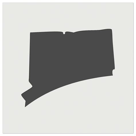 Connecticut State Silhouette Wall Cookie Diy Craft Reusable Stencil Michaels