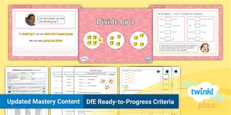 👉 Y3 Multiplication And Division Planit Maths Lesson 4