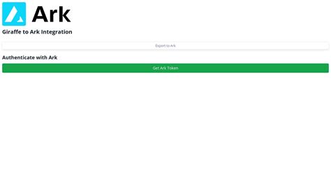 Ark Codesandbox