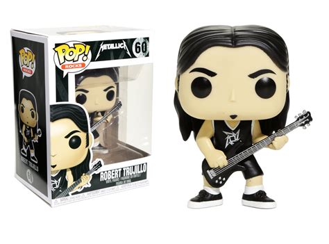 Funko Pop Rocks: Metallica - Robert Trujillo Vinyl Figure Item #13809 ...