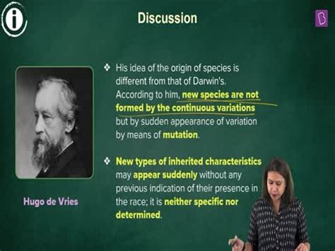 Hugo De Vries Mutation Theory