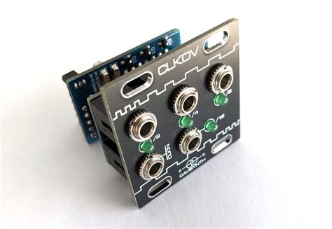 CLKDV 1U Clock Divider Cavisynth Modular Eurorack DIY Kit