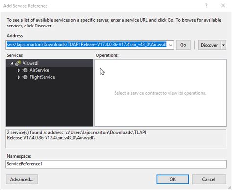 travelport uapi s wsdls seems not usable as wcf web service reference