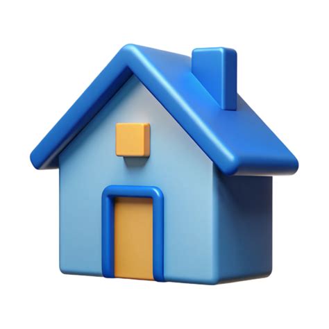 Acclaimed Urban Stylized Minimal House Silhouette Crisp Edges Flat Color With Scalable