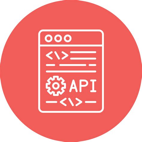 application programming interface line circle background icon 17619548