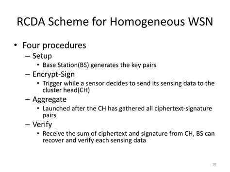 Ppt Rcda Recoverable Concealed Data Aggregation For Data Integrity
