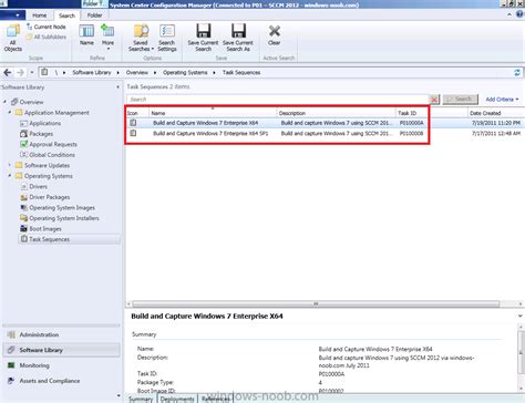 Using Sccm 2012 Beta2 In A Lab Part 7 Deploying Windows 7 Enterprise Configuration Manager