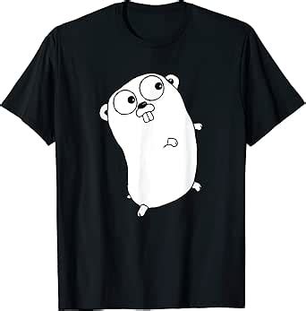 Amazon Go Golang Programming Language Logo Mascot Gopher T Shirt Clothing