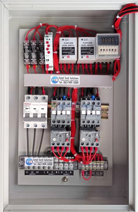 ตู้คอนโทรลปั๊มคู่ Pt133d 3เฟส 380v 0 5 20hp Tts Control