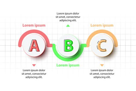 3 주제 다채로운 3d 종이 원 웹사이트 프레 젠 테이 션 커버 포스터 벡터 디자인 Infographic 그림 개념에 대 한