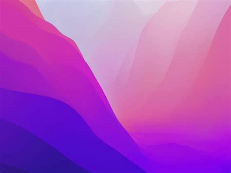 macos monterey 官方壁纸 mac小美人儿 站酷zcool