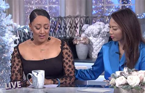 Tamera Mowry Housley Returns To The Real Breaks Into Tears