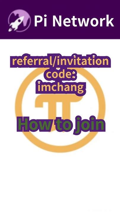 Pi Network Referral Invitation Code ｜pi Network How To Join Youtube