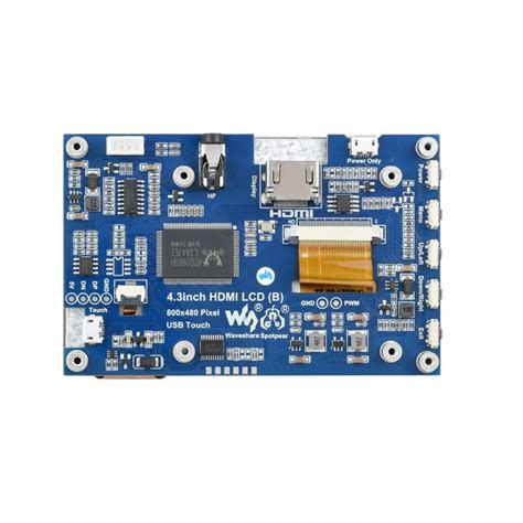 Waveshare Inch HDMI IPS TFT LCD Display B Pixels Met Touchscreen Raspberry Pi