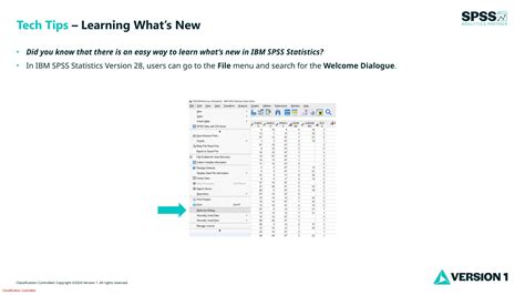 Learning Whats New In Ibm Spss Statistics Pptx