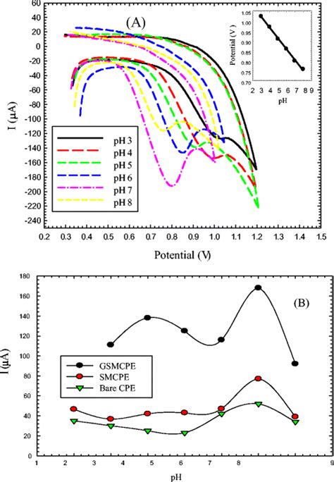 A Cyclic Voltammetric Response Of 10 × 10⁻³ Mol L⁻¹ Meb At Gsmcpe