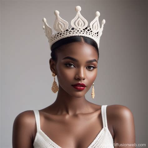 Editorial Photoshoot Featuring A Black Milan Model With A Gravity