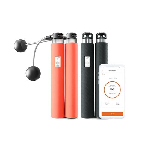 피우 앱연동 충전형 2 In 1 스마트 다이어트 줄없는 줄넘기 감도 깊은 취향 셀렉트샵 29cm