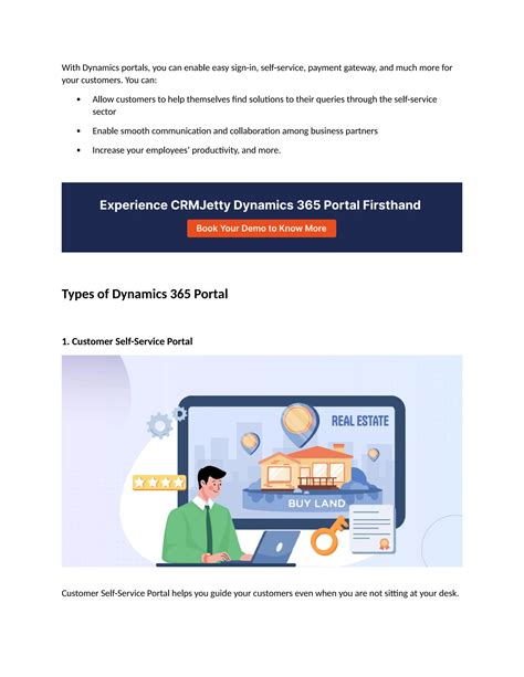 Dynamics 365 Portal Types Benefits And More Docx