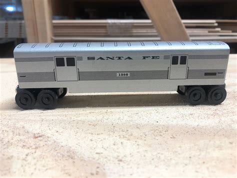 Santa Fe Super Chief Baggage Car The Whittle Shortline Railroad