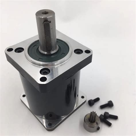 비율 5 1 유성 기어 박스 Nema23 출력 샤프트 14mm L53mm 플랜지 용 감속기 57mm 스테퍼 모터 Cnc 라우터