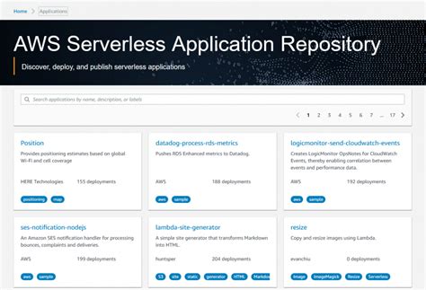 Serverless Application Repository