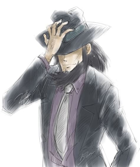 Jigen Daisuke And Kobayashi Kiyoshi Lupin Iii Drawn By Bon Danbooru
